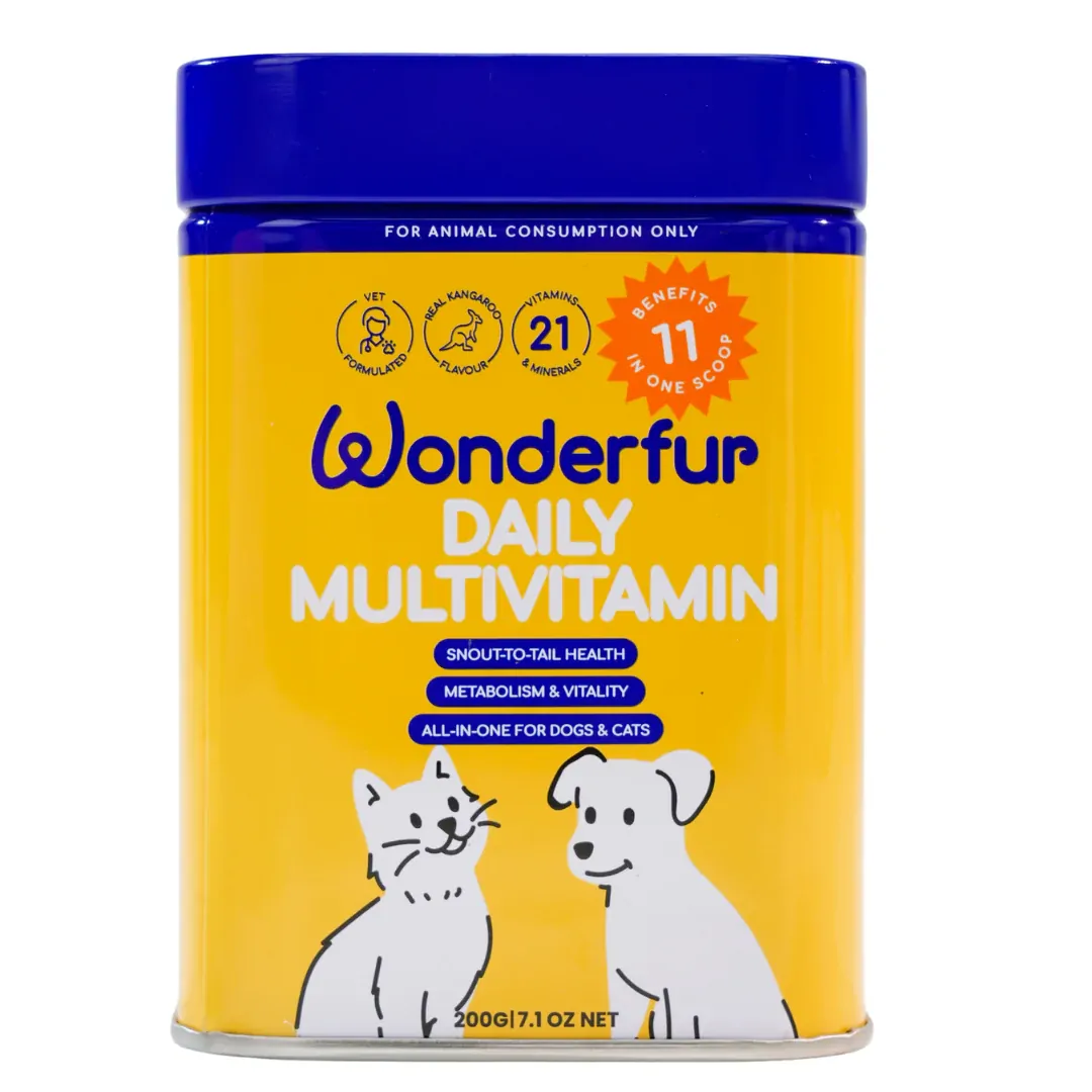 Wonderfur Daily Multivitamins For Dogs And Cats 200G